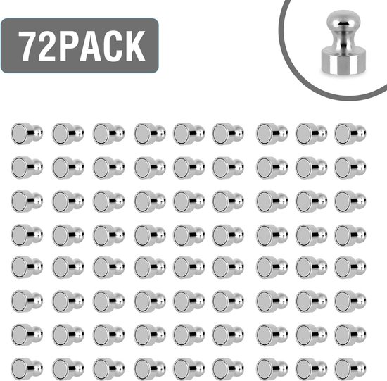 Neodymium magneten 72 stuks - Super sterke magneten extreem sterke ...