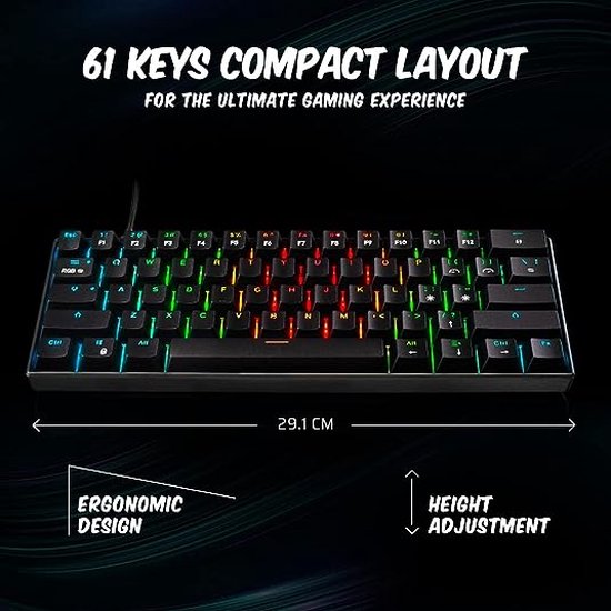 Cosmic Byte CB-GK-32 Themis 61 Key Mechanical Per Key RGB Gaming ...