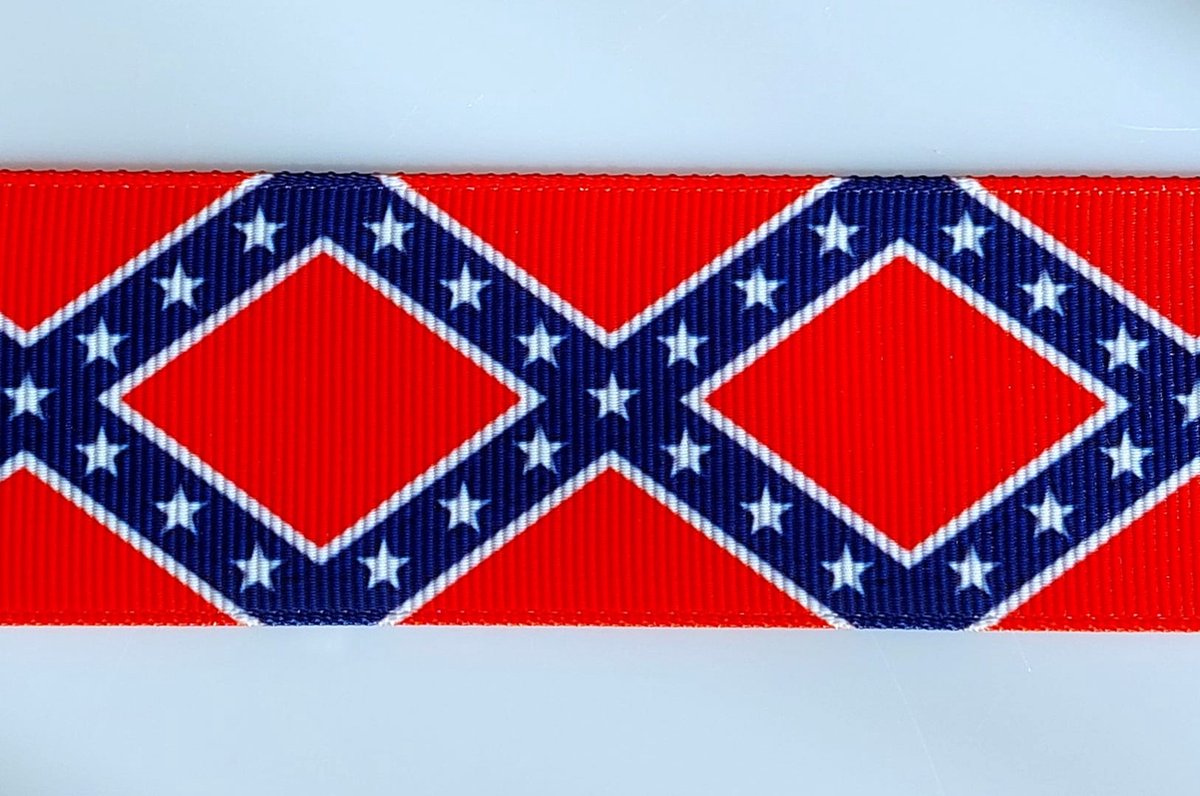 Lint grosgrain American flag rebel flag 3,8 cm breed 5 m | bol.com