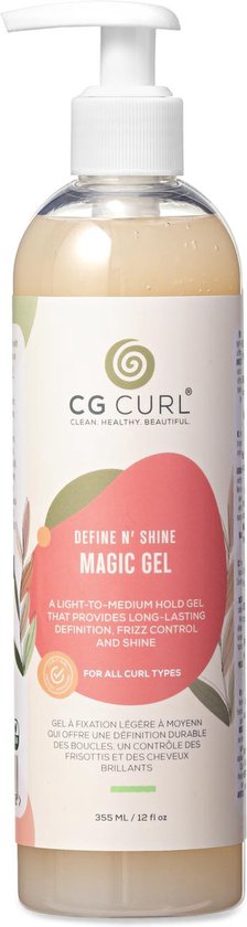 CG Curl Define N'Shine Magic Gel 355 ml | bol
