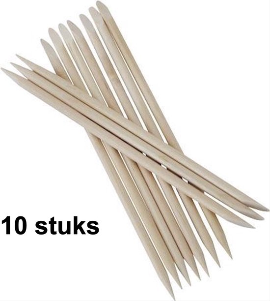 CHPN - Bokkepootjes - Nagelriem houtjes - Manicure - Pedicure - Hout ...