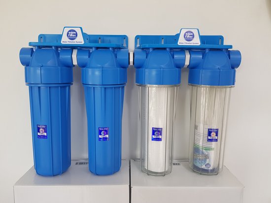 Aquafilter - grondwaterfilter "Brix" VERSIE 2 , 4 staps mét messing 3/4 ...