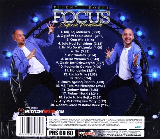 Focus: Piękny i Boski [CD], Focus | Muziek | bol
