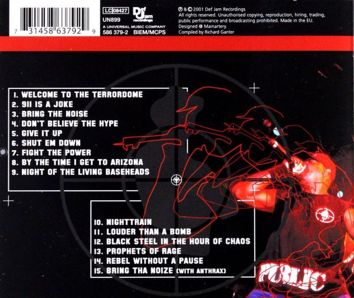 Public Enemy: Universal Masters Collection [CD], Public Enemy | CD ...