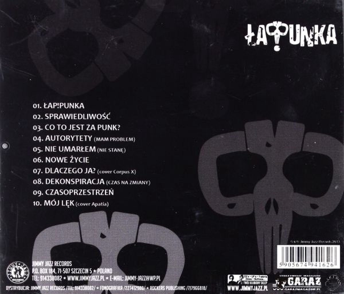 Łap! Punka: Łap! Punka [CD], ap! Punka | Muziek | bol