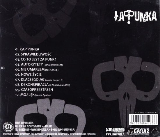 Łap! Punka: Łap! Punka [CD], ap! Punka | Muziek | bol