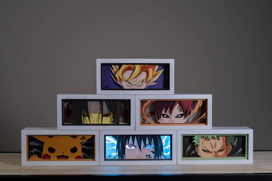 Nemesis EX - Sharingan & Rinnegan Sasuke - Light Box - Lamp - Anime | bol