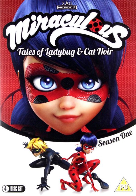 Miraculous - Tales Of Ladybug & Cat Noir - Season 1 (Dvd), Matthew ...