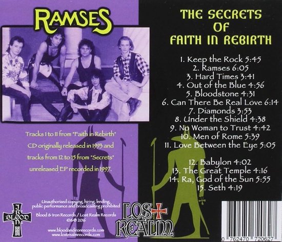 Ramses - The Secrets Of Faith In Rebirth (CD), Ramses | CD (album ...