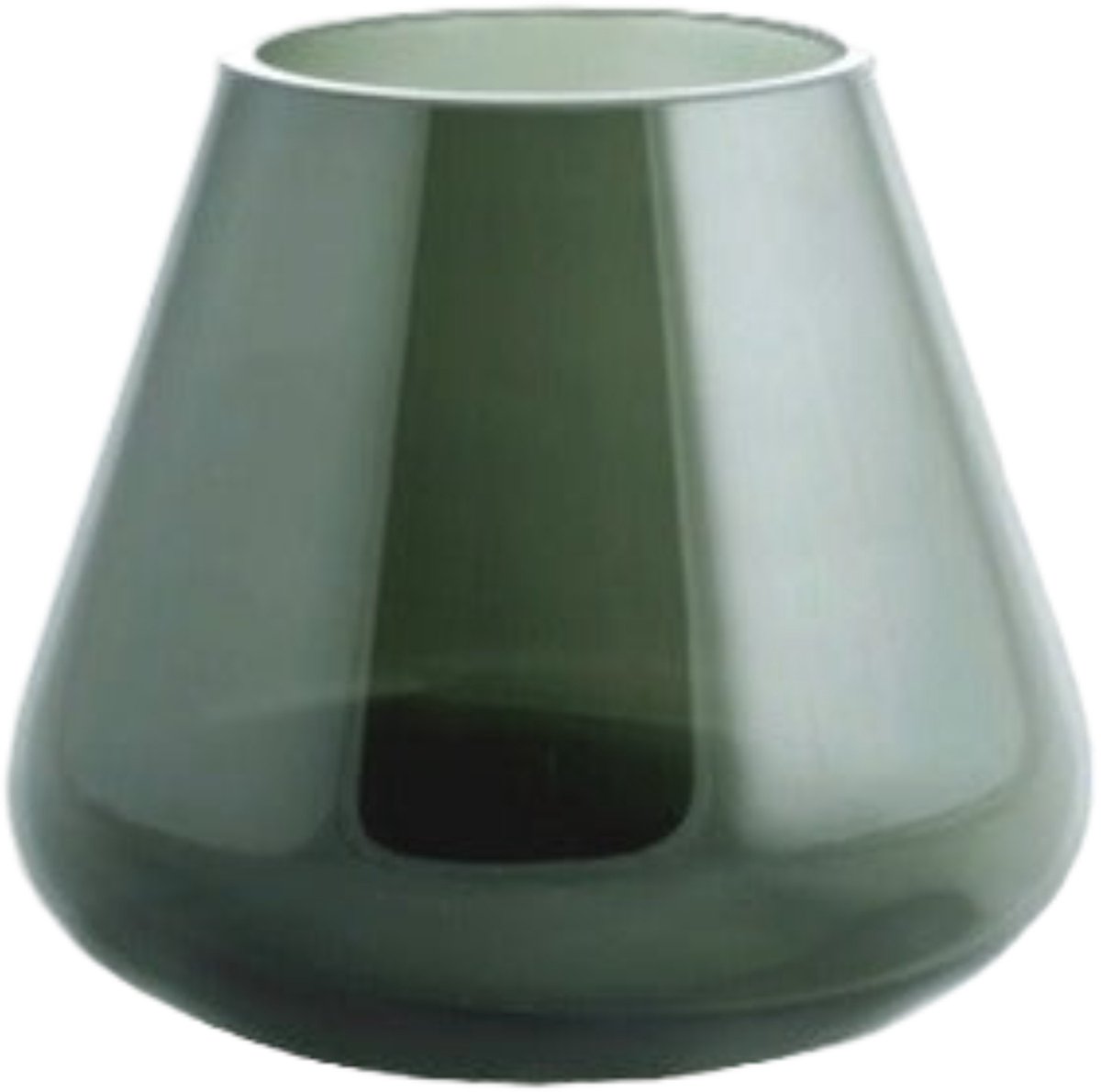 Fidrio Glass - Vaas 'Mini' (Glas, Ø 10cm) | bol