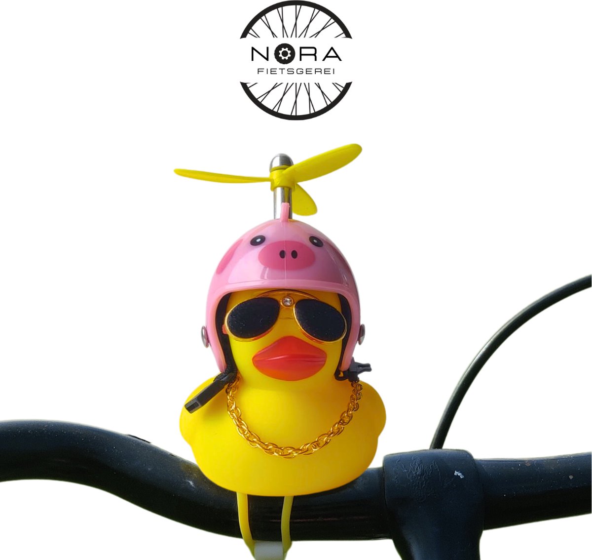 NORA® - Badeendje decoratie - Roze varken helm - badspeeltjes / bad ...
