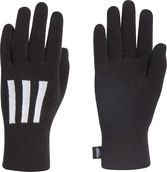 adidas Sportswear 3-Stripes Conductive Handschoenen - Unisex - Zwart ...