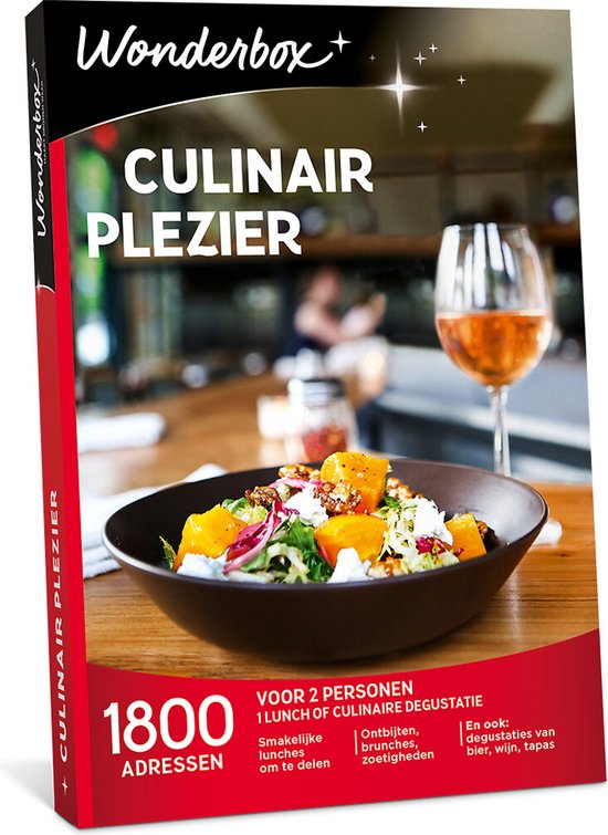 Wonderbox cadeaubon - Culinair plezier | bol