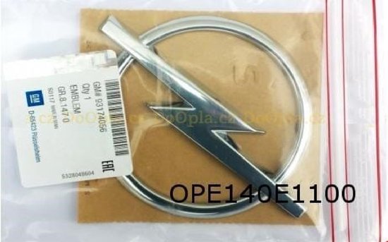 Opel Meriva/Signum/Vectra embleem logo ''Opel'' achter Origineel ...