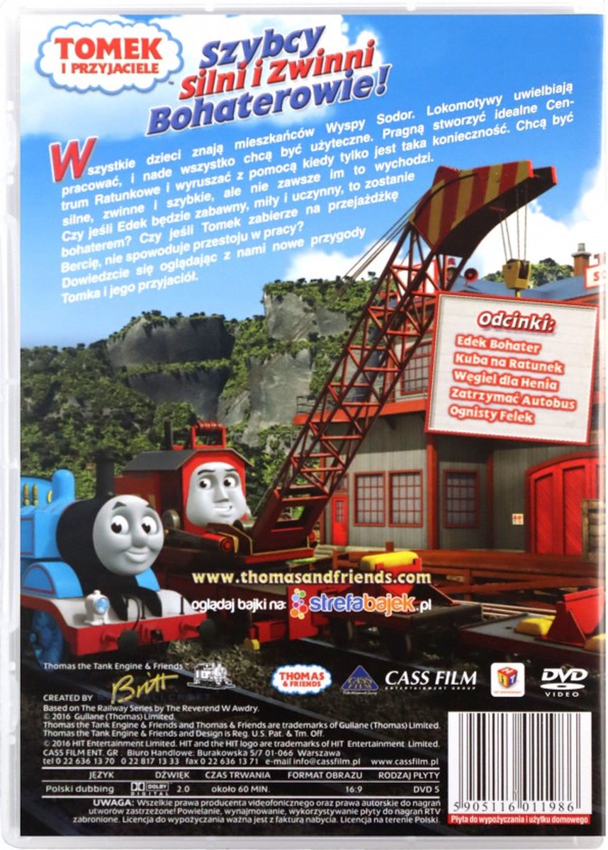 Thomas the Tank Engine & Friends [DVD] (Dvd), Michael Angelis | Dvd's | bol