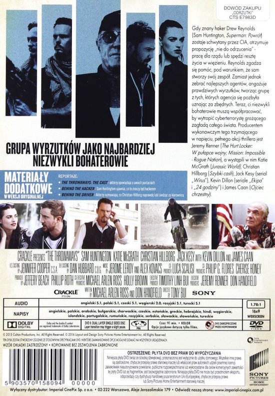 The Throwaways [DVD] (Dvd), James Caan | Dvd's | bol