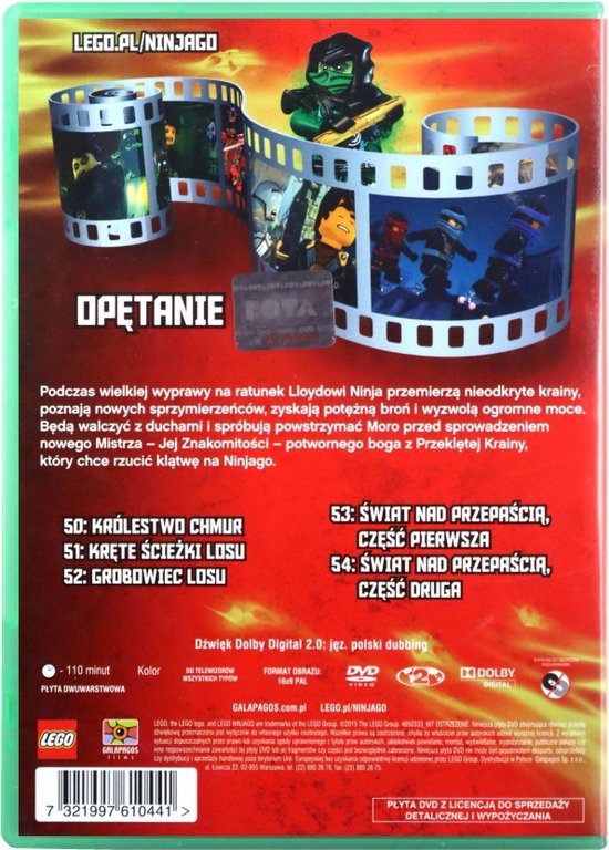 Lego Ninjago [DVD] (Dvd), Alex Medtlek | Dvd's | bol