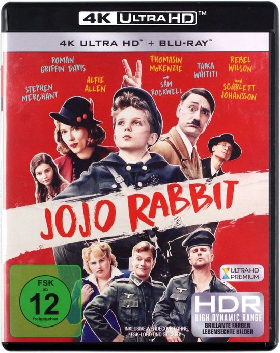 Jojo Rabbit [Blu-Ray 4K]+[Blu-Ray], Thomasin McKenzie | Dvd's | bol