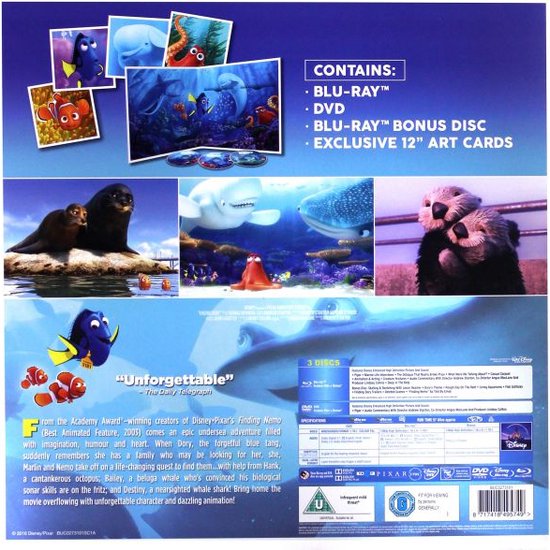 Finding Dory [Blu-Ray]+[DVD] (Blu-ray), Kaitlin Olson | Dvd's | bol