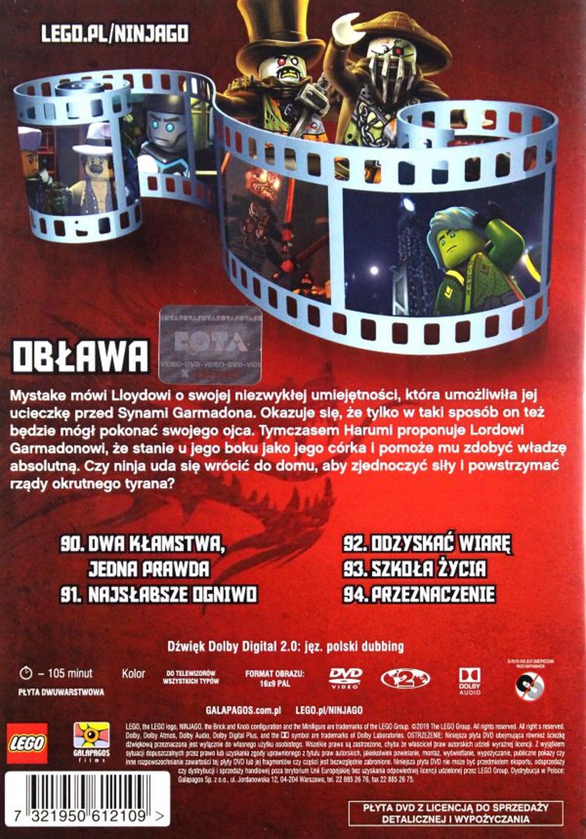 Lego Ninjago [DVD] (Dvd), Alex Medtlek | Dvd's | bol