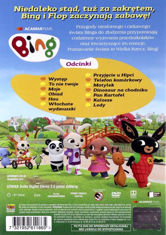 Bing [DVD]+[PUZZLE] (Dvd), Eve Bentley | Dvd's | bol