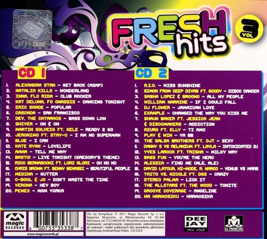 Fresh Hits vol.3 [2CD], various artists | Muziek | bol
