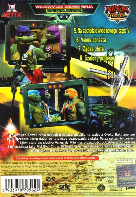 Ninja Turtles: The Next Mutation [DVD] (Dvd), Mitchell A. Lee Yuen ...