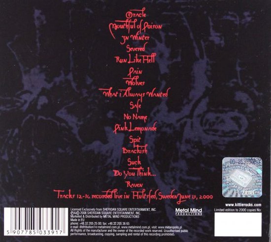 Kittie - Oracle, Kittie | Muziek | bol