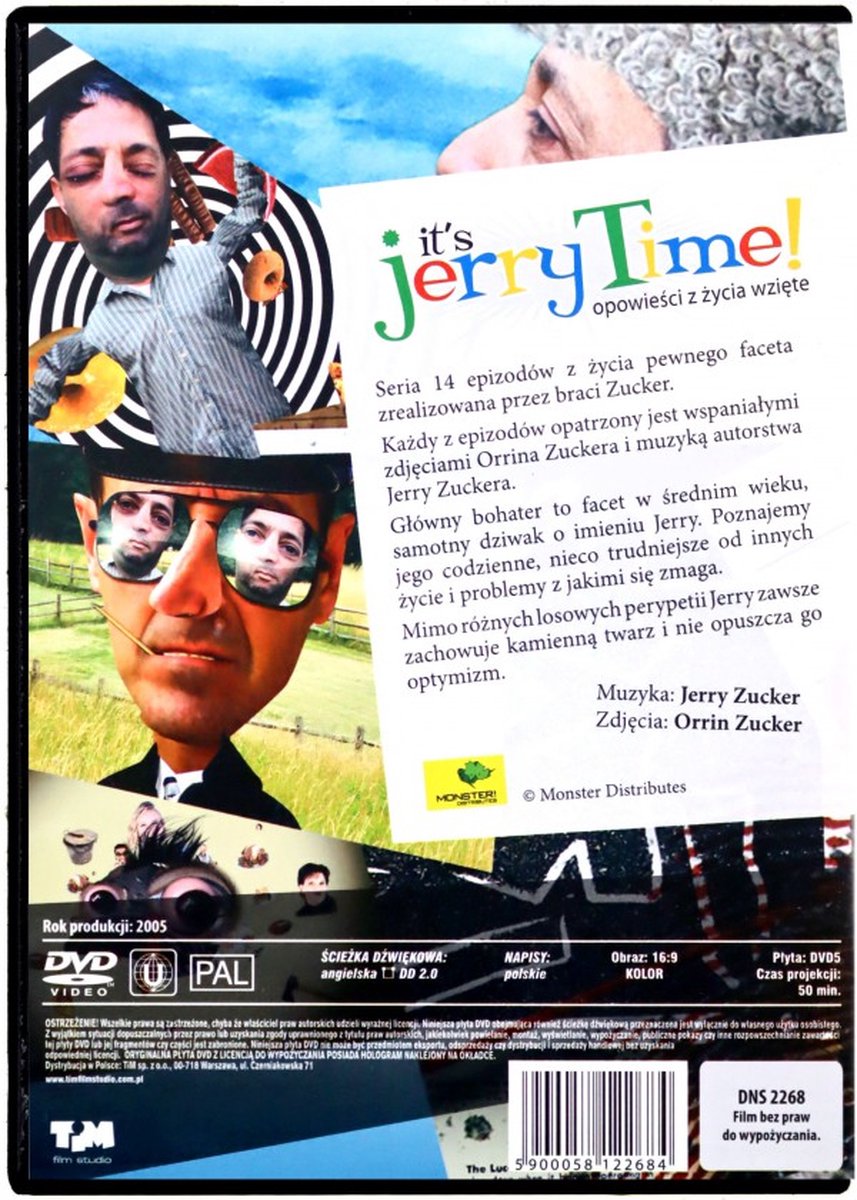 It's Jerry Time! [DVD] (Dvd), Polski lektor - Janusz Szydłowski | Dvd's ...
