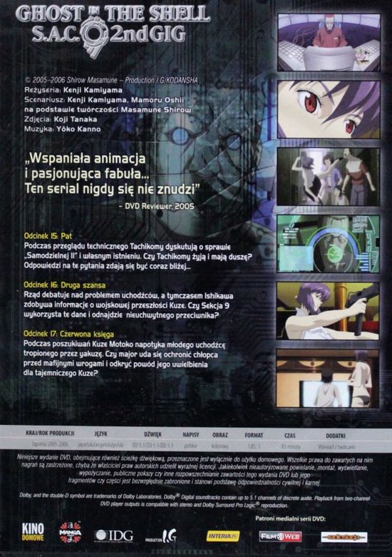 Kôkaku kidôtai: Stand Alone Complex [DVD] (Dvd), Koji Takahashi | Dvd's | bol