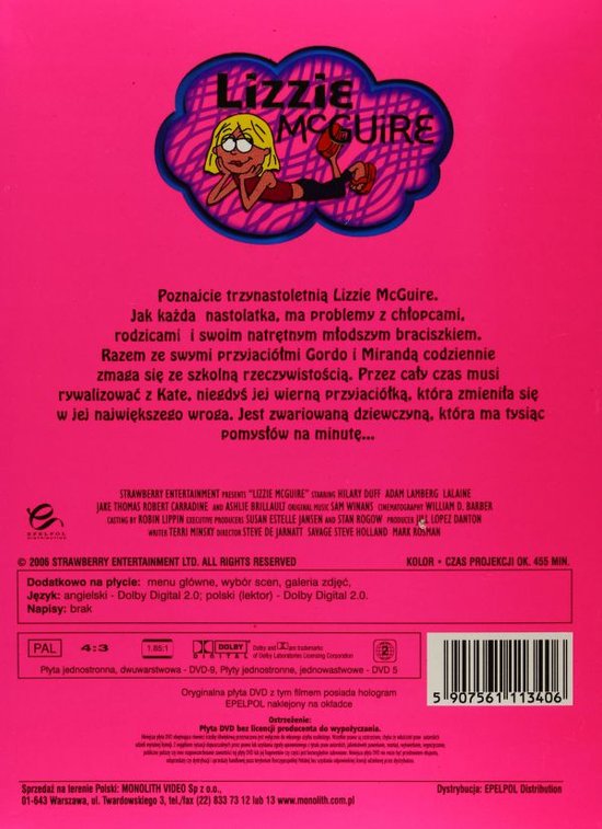 Lizzie McGuire [4DVD] (Dvd), Hilary Duff | Dvd's | bol