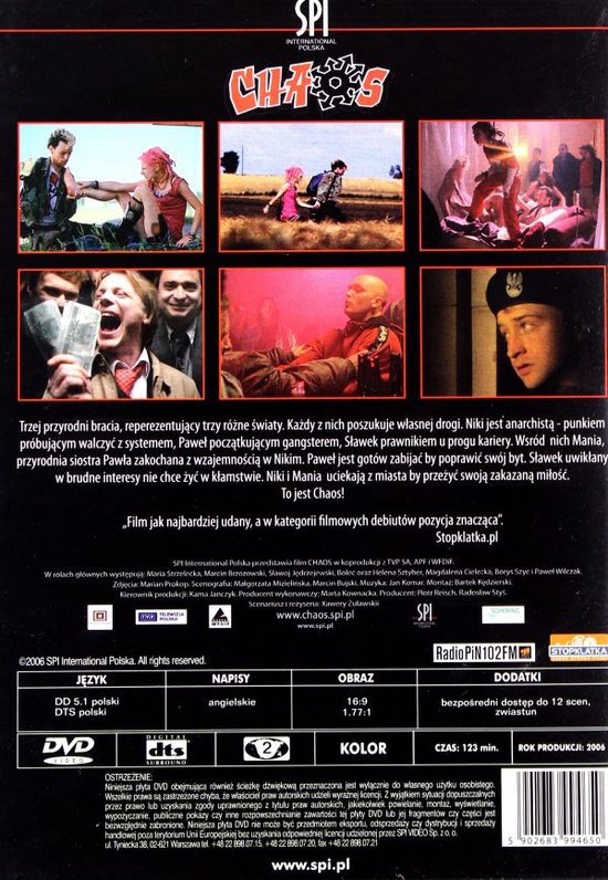 Chaos [DVD] (Dvd), Grzegorz Borek | Dvd's | bol