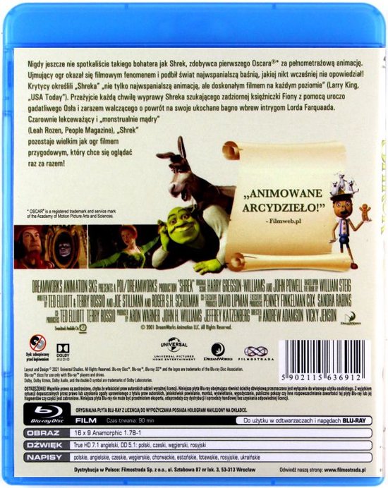 Shrek [Blu-Ray] (Blu-ray), Mike Myers | Dvd's | bol