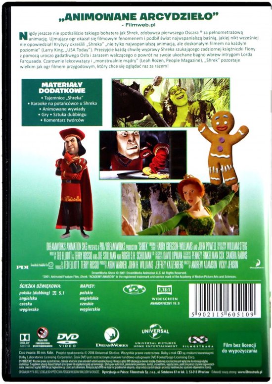 Shrek [DVD] (Dvd), Mike Myers | Dvd's | bol