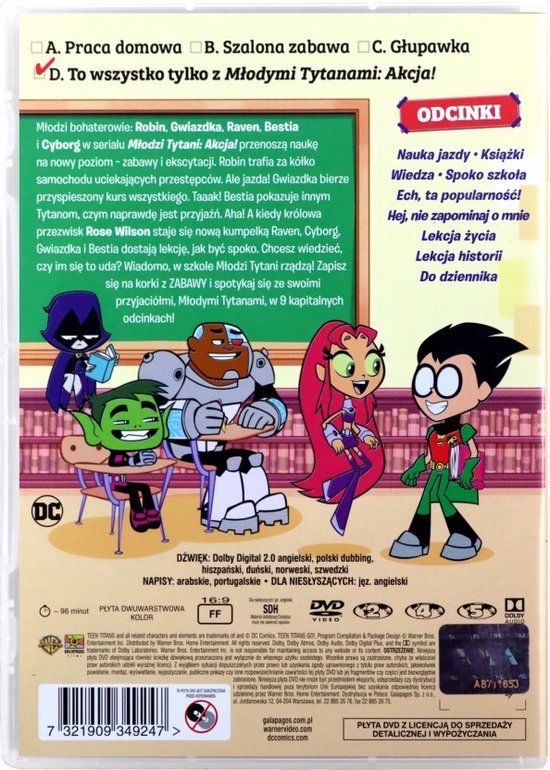 Teen Titans Go! [DVD] (Dvd), Greg Cipes | Dvd's | bol