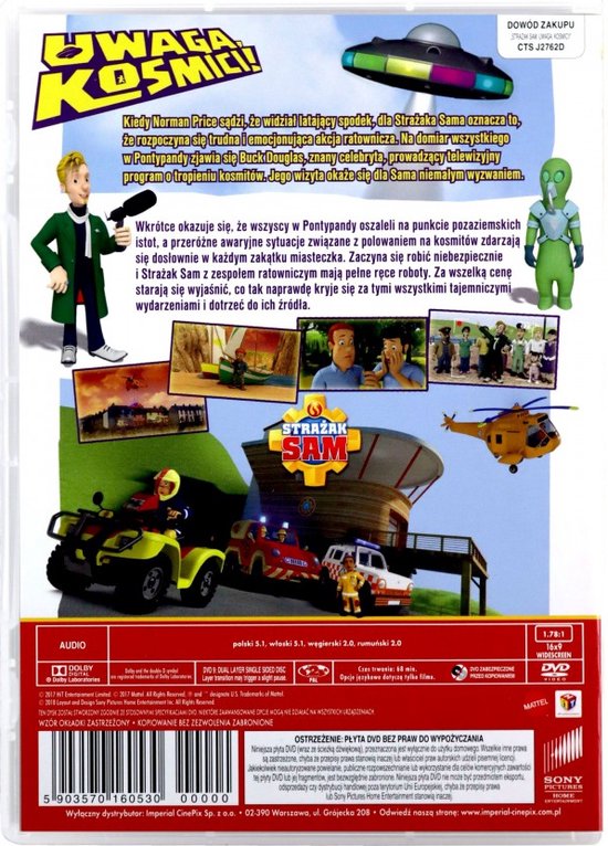 Brandweerman Sam: UFO Alarm [DVD] (Dvd), David Carling | Dvd's | bol