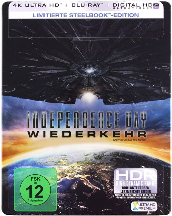 Independence Day: Resurgence [Blu-Ray 4K]+[Blu-Ray], Liam Hemsworth | Dvd's | bol