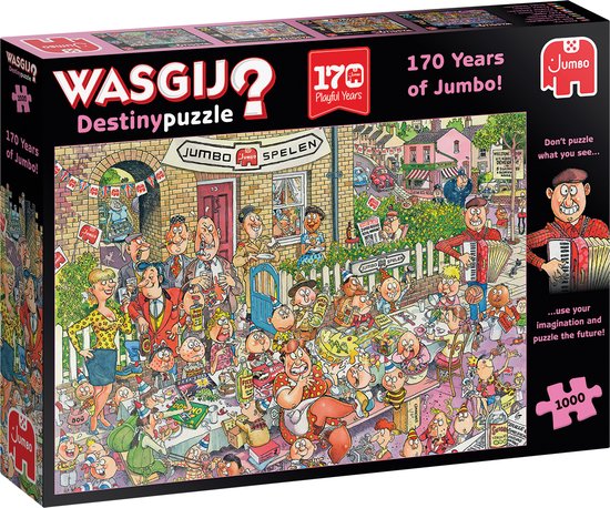 Wasgij Destiny- 170 Jarig Jubileum Jumbo - Puzzel - 1000 stukjes | bol
