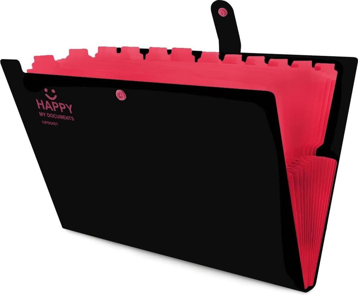 Documentenmap, A4-map, vakken map, hoge capaciteit, uitbreidbaar ...