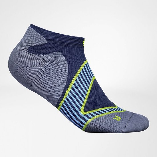 Bauerfeind Run Performance, Mid Cut Socks, men, blauw, 41-43 - 1 Paar | bol