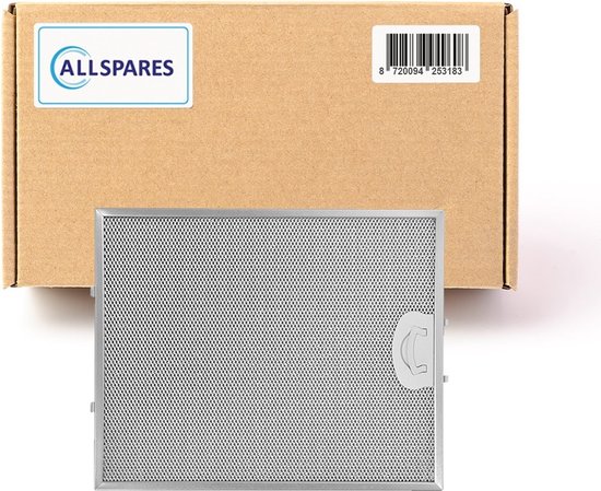 AllSpares Metaalfilter voor afzuigkappen geschikt voor Etna Atag ...