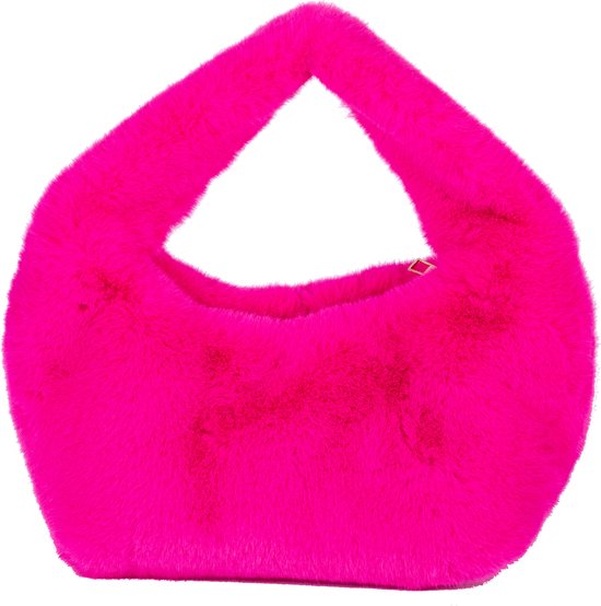 Nouka Fuchsia Roze Kleine Dames Tas met Rits – Handtas – Schoudertas ...