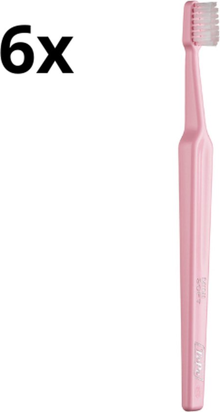 TePe Mini Soft Tandenborstel (0-3 jaar) - 6 stuks - Voordeelverpakking ...
