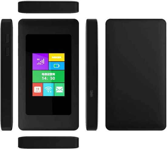 5G MiFi Router - Draadloze WiFi Router - MiFi - 5G Simkaart - Mobiele ...