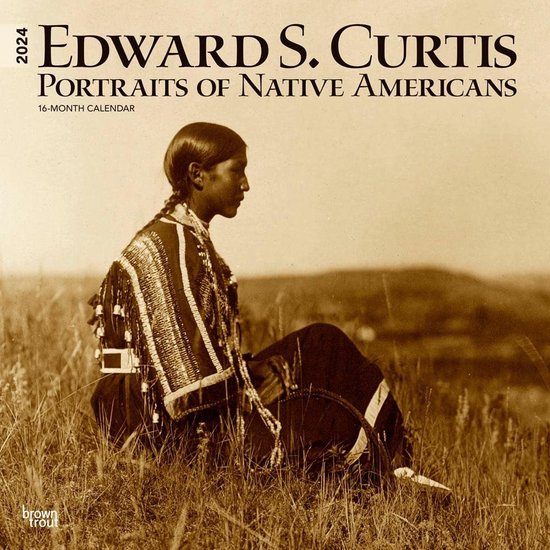 Edward S. Curtis Portraits of Native Americans Kalender 2024 | bol