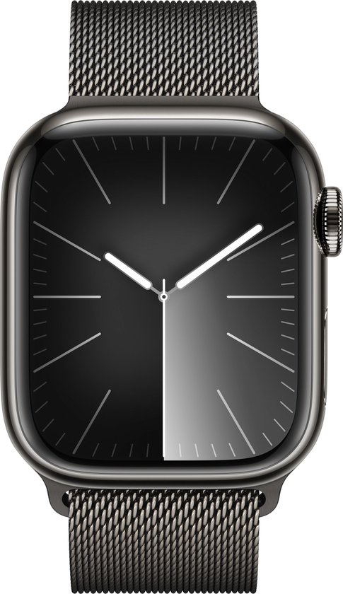 Apple Milanese Loop Graphite - 41mm - Roestvrijstalen vlechtwerk | bol