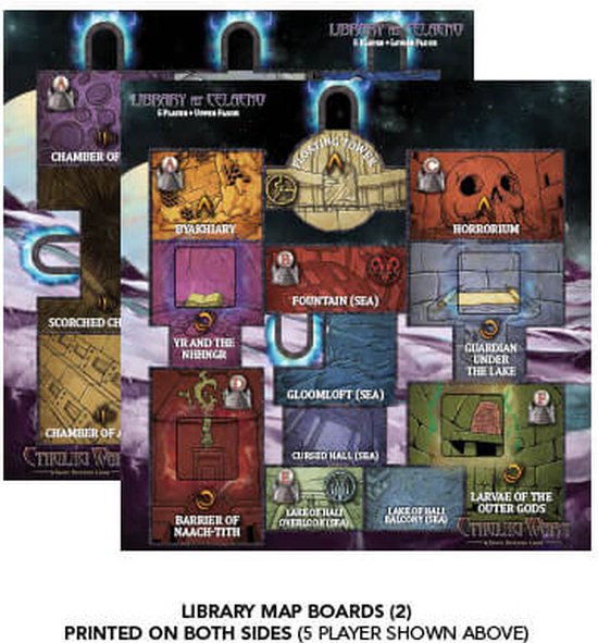 Cthulhu Wars: Library at Celaeno Map | Games | bol.com