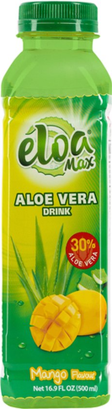 Eloa Max | Aloe Vera | Drink | Mango | 12 x 50 cl | bol