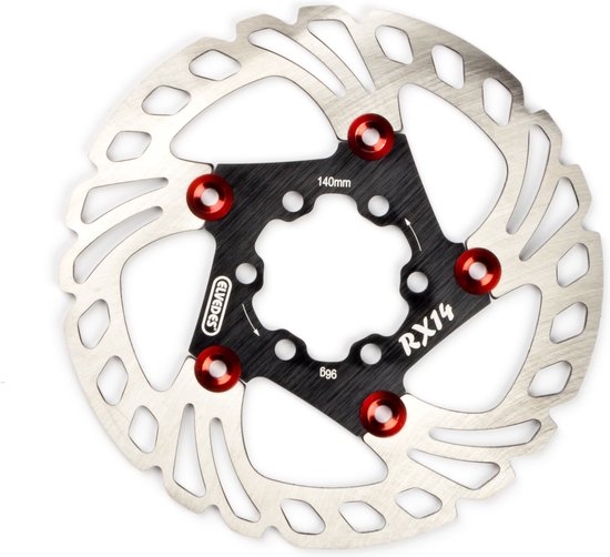 Elvedes Remschijf 140 Mm 6 Gaats Zilver/zwart Staal | bol