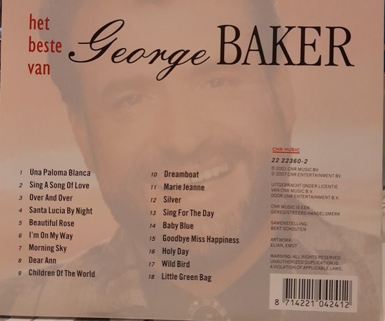 Het beste van George Baker, George Baker | Muziek | bol